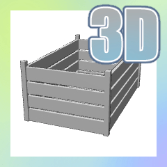 wooden box - CLIP STUDIO ASSETS