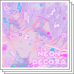 [Free distribution for a limited time] Neon Decora - CLIP STUDIO ASSETS