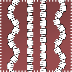 Simple Frill Curve 2 - CLIP STUDIO ASSETS