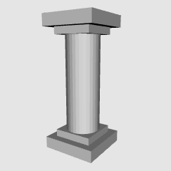 Simple column - CLIP STUDIO ASSETS