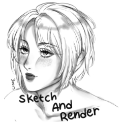 Sketch+Render【FREE for a limited time】 - CLIP STUDIO ASSETS