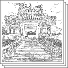 Pagoda Background - CLIP STUDIO ASSETS
