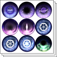 Star-themed eyes - CLIP STUDIO ASSETS