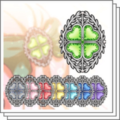 Issyl’s Clover Brooch - CLIP STUDIO ASSETS
