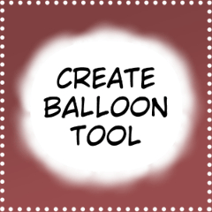 Soft white balloon create tool - CLIP STUDIO ASSETS