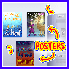 School Posters - CLIP STUDIO ASSETS