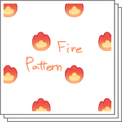 fire pattern - CLIP STUDIO ASSETS
