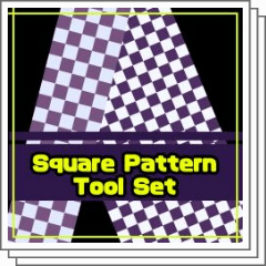 Square Pattern Tool Set - CLIP STUDIO ASSETS