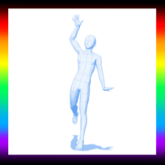 waving - CLIP STUDIO ASSETS