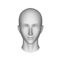 Head model 2 - CLIP STUDIO ASSETS