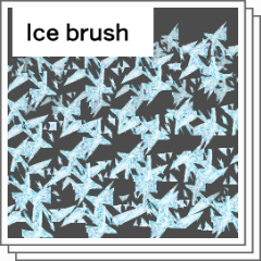Ice brush - CLIP STUDIO ASSETS