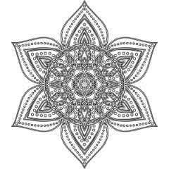 Mandala 174 - CLIP STUDIO ASSETS
