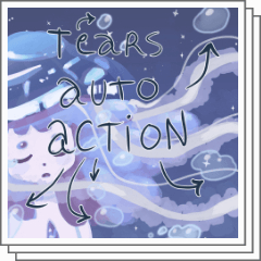 tears action - CLIP STUDIO ASSETS