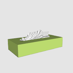 Tissue box - CLIP STUDIO ASSETS