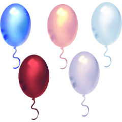 balloons - CLIP STUDIO ASSETS