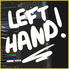 Comfy Left Handed Interface - CLIP STUDIO ASSETS