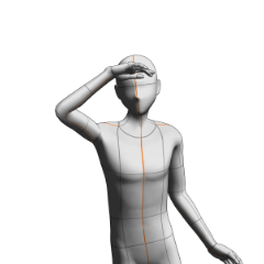 Search pose - CLIP STUDIO ASSETS