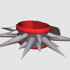 Spiked cuff - CLIP STUDIO ASSETS