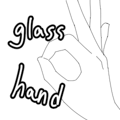 magnifying glass hand - CLIP STUDIO ASSETS