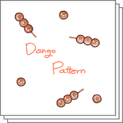 dango pattern - CLIP STUDIO ASSETS
