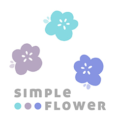 Simple flower (color) - CLIP STUDIO ASSETS