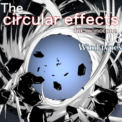 Circular effect 03 - CLIP STUDIO ASSETS