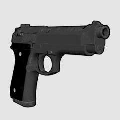 ベレッタM9 - CLIP STUDIO ASSETS