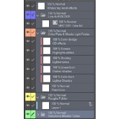 New Folder Layer Pre Template - CLIP STUDIO ASSETS