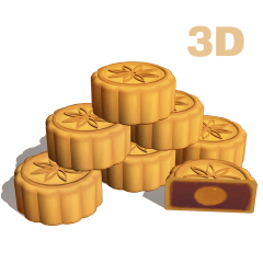 Mooncake - CLIP STUDIO ASSETS