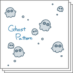 ghost pattern - CLIP STUDIO ASSETS