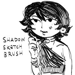 Shadow sketch brush - CLIP STUDIO ASSETS