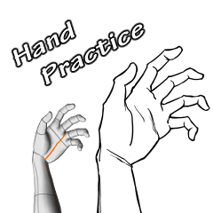 Hand practice - CLIP STUDIO ASSETS