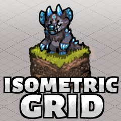 Tiled Iso Grid - CLIP STUDIO ASSETS