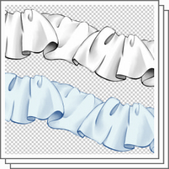Color-changeable ruffle brush - CLIP STUDIO ASSETS