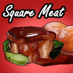 Square Meat - CLIP STUDIO ASSETS