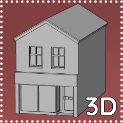 3D Building 5 - CLIP STUDIO ASSETS