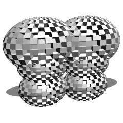 checkered wall object - CLIP STUDIO ASSETS