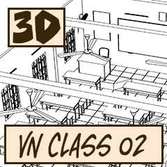 VN Class School-02 - CLIP STUDIO ASSETS