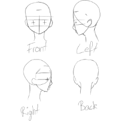 head Base how to draw - CLIP STUDIO ASSETS