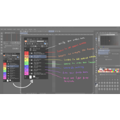 WEBTOONレイヤーテンプレート - CLIP STUDIO ASSETS