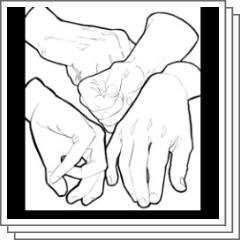 [48h->20p] Shaking Hands - CLIP STUDIO ASSETS