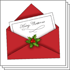 3 Christmas card brushes - CLIP STUDIO ASSETS