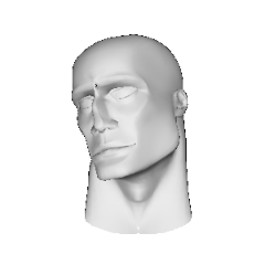 Blend Workout Head Model 90 - CLIP STUDIO ASSETS