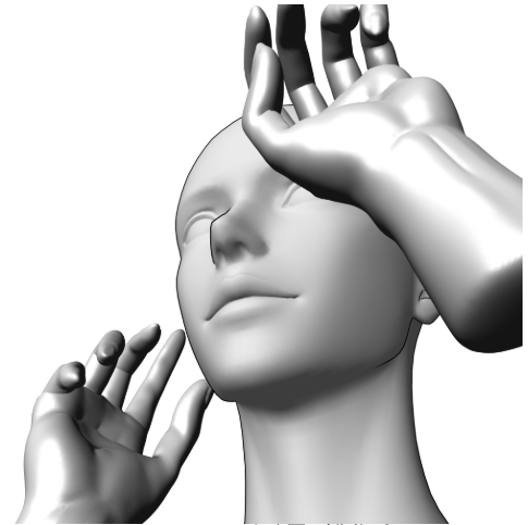 [기간 한정 700 clippy] 3D 핸즈 모델 - CLIP STUDIO ASSETS