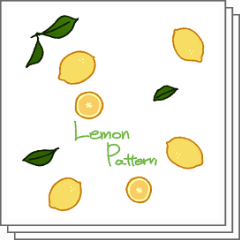 [48시간 무료] lemon pattern - CLIP STUDIO ASSETS
