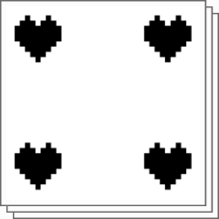 Dot Heart Pattern - CLIP STUDIO ASSETS