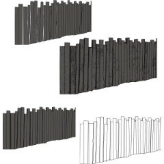 Palisade-Palisade drawing and colo - CLIP STUDIO ASSETS