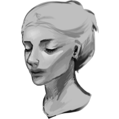 Woman head - CLIP STUDIO ASSETS