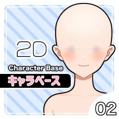 Anime Character Base 02 - CLIP STUDIO ASSETS