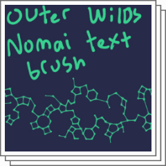 Nomai Text - CLIP STUDIO ASSETS